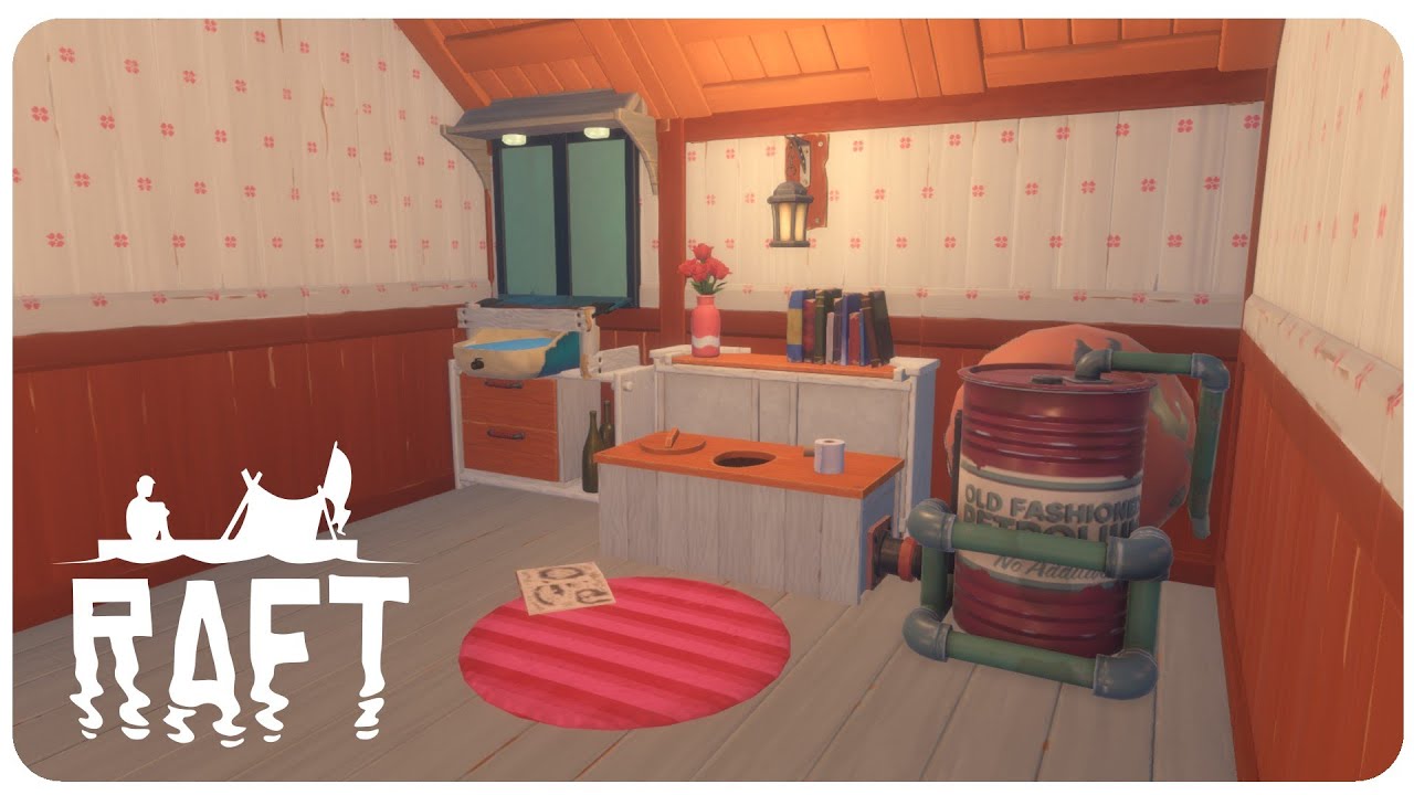 Raft - Bathroom Build - YouTube