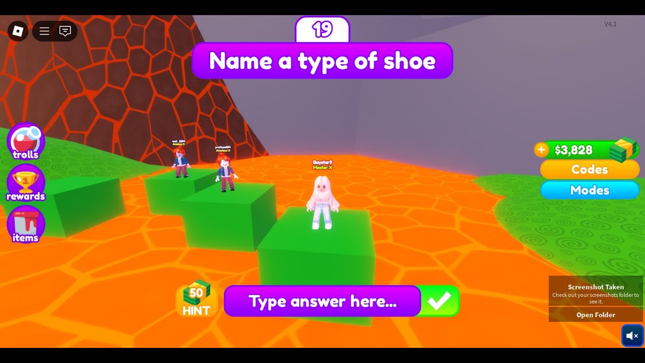 Shortest answer wins in Roblox! - YouTube