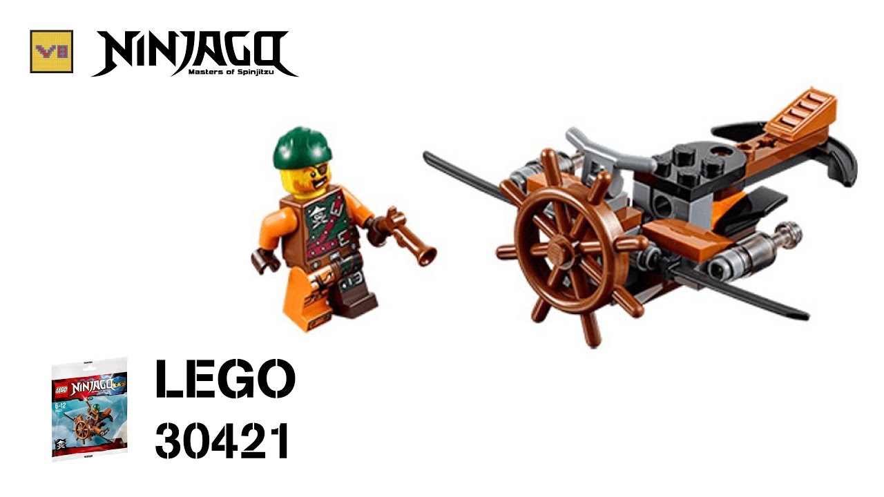 LEGO Ninjago 30421 Skybound Plane | Lego Vee - Speech Build - YouTube