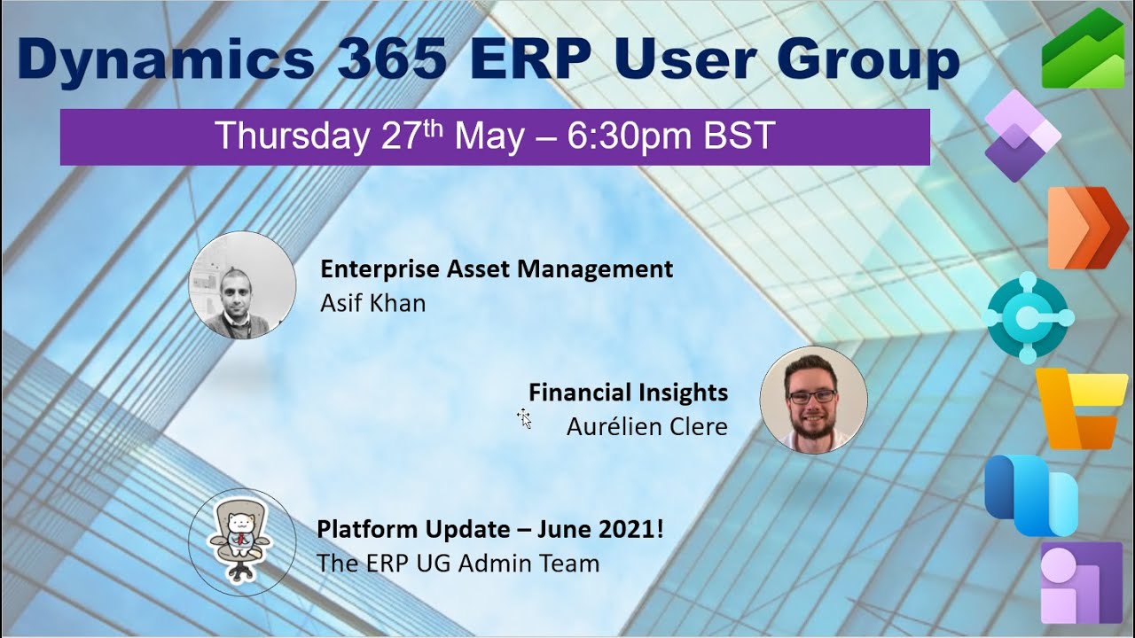 May ERP UK User Group Meetup! - YouTube