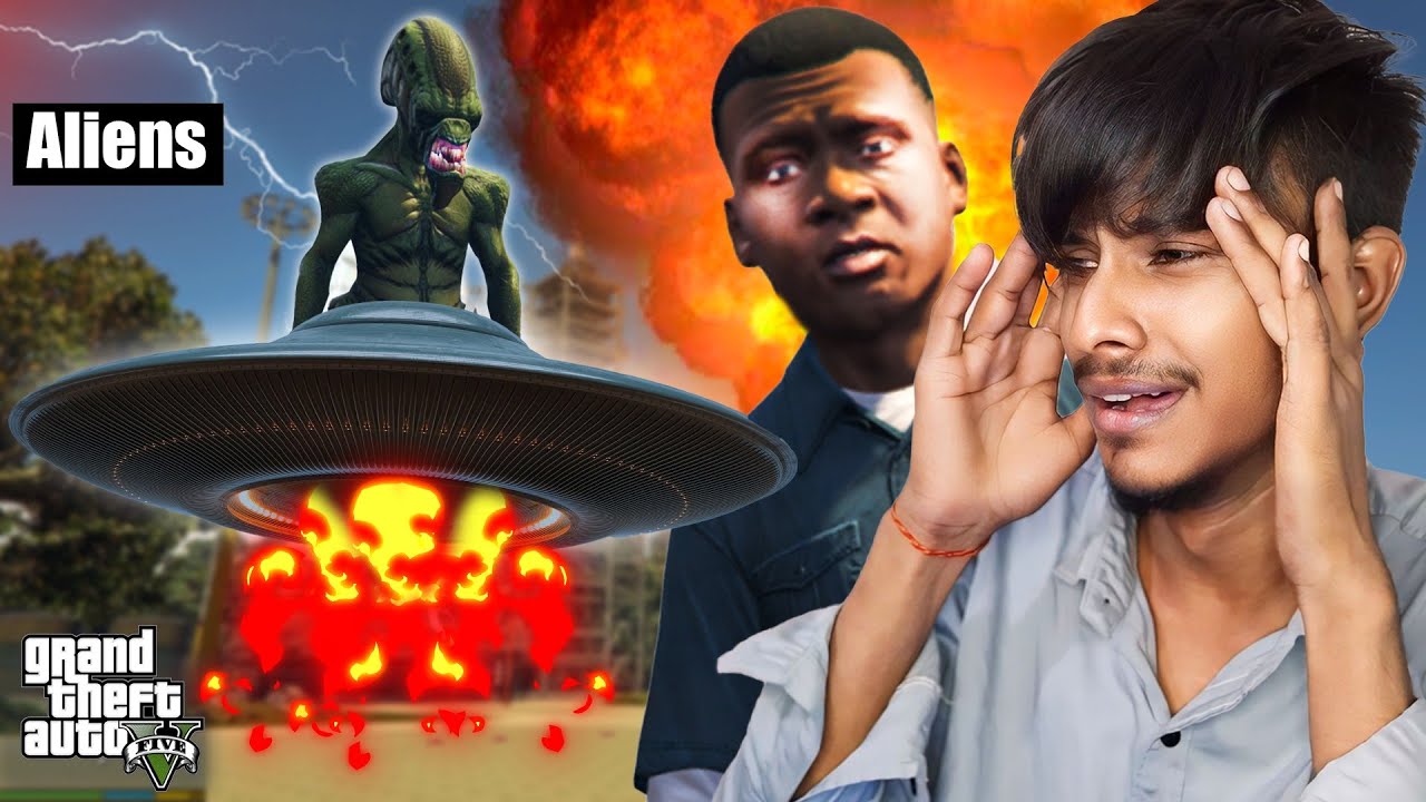 I Attacked Aliens in Space 🚀 | GTA 5 GAMEPLAY VIDEO #1 - YouTube