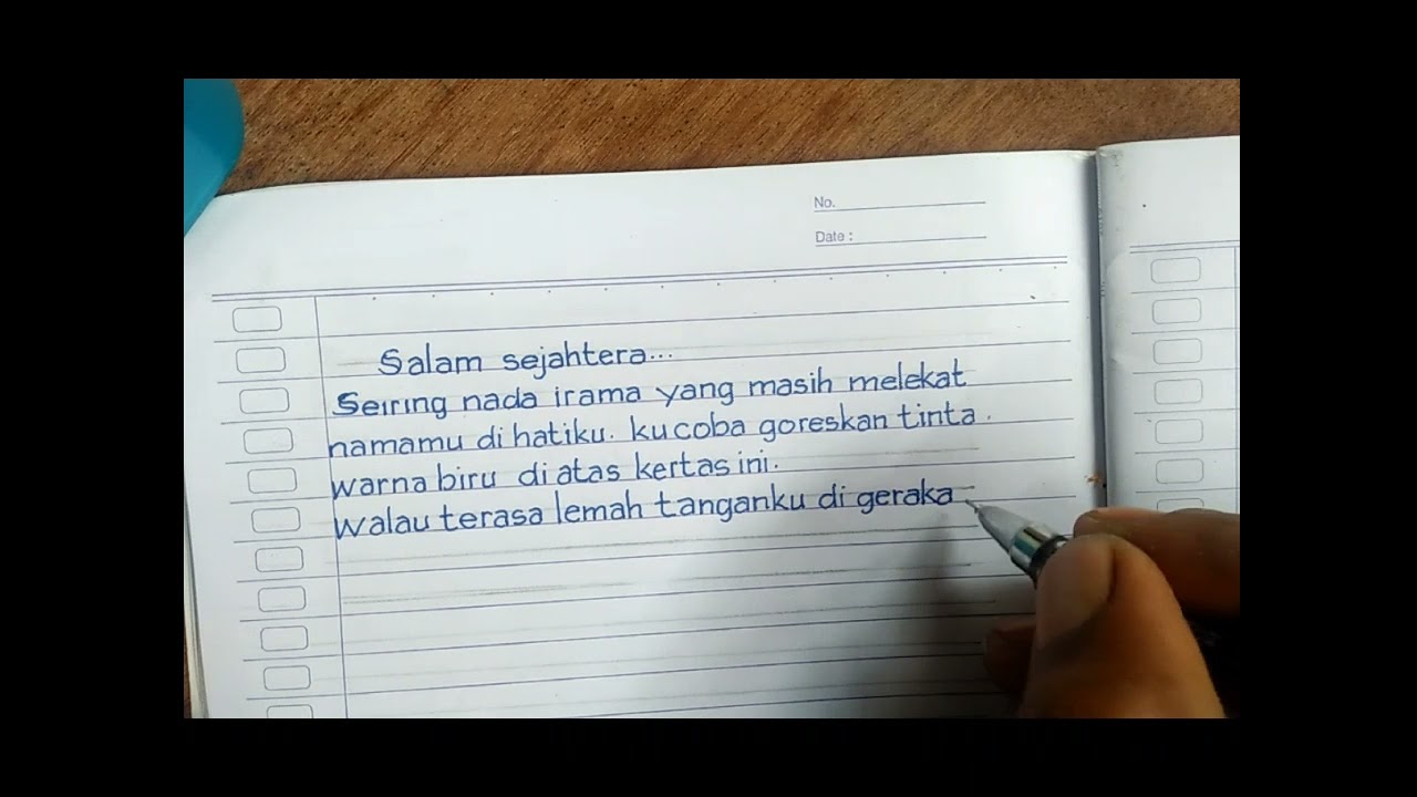 CARA MENULIS RAPI DAN BAGUS|HURUF CETAK|Beautiful handwriting - YouTube