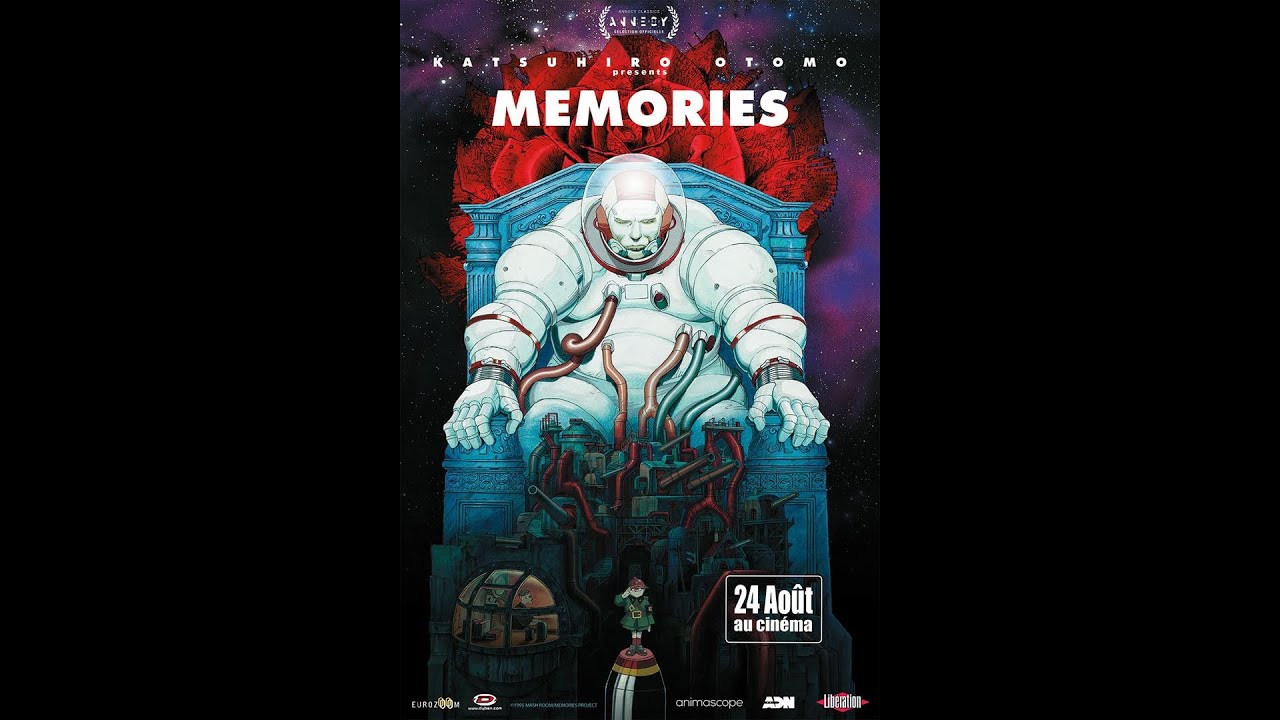 Memories Bande annonce VOST Trailer film VOST Science fiction animation ...