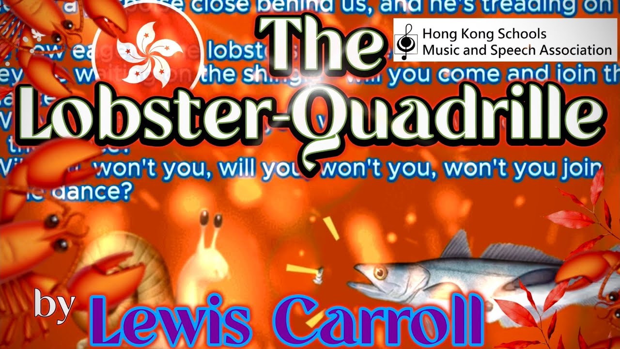 🦞 ‘The Lobster-Quadrille’ by Lewis Carroll U121(b) S3 and 4, Mixed ...