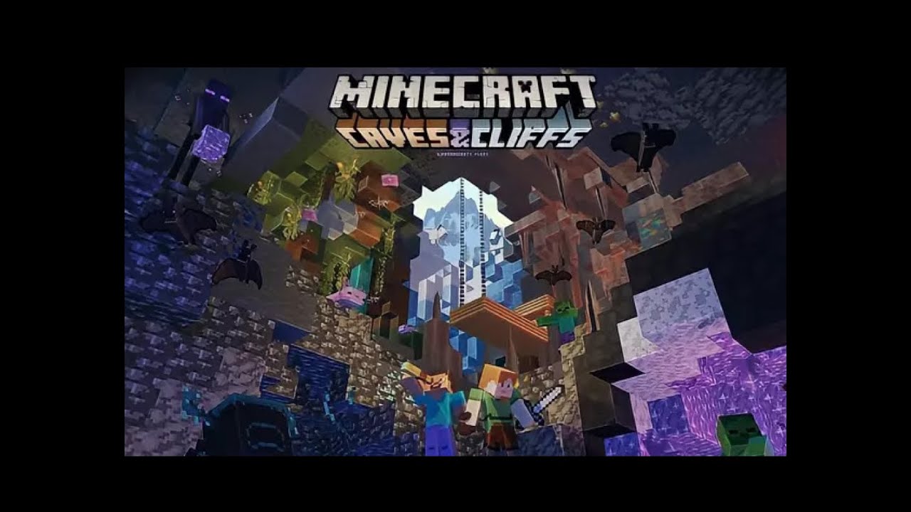 Caves and Cliffs update 1.17 and 1.18! Mobs and Blocks| 20 subs special ...