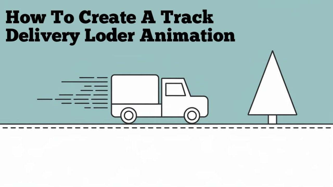 How To Create A Track Delivery Loder Animation Using Html Css Youtube 5606