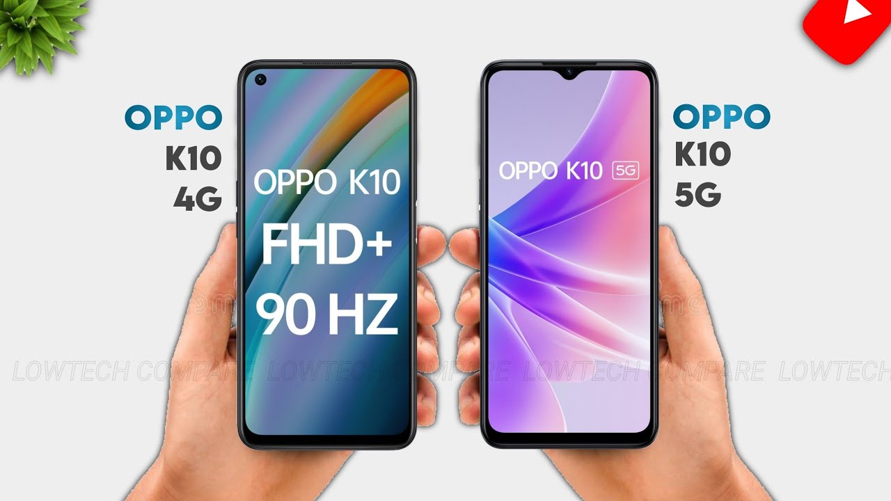 Oppo K10 4G vs Oppo K10 5G | Full Comparison ⚡ - YouTube