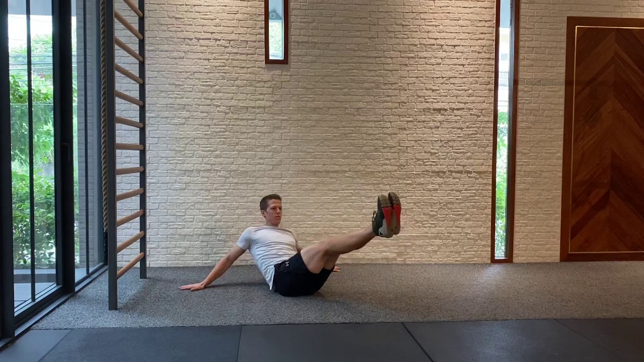 Seated figure 8 | Bodyweight - YouTube