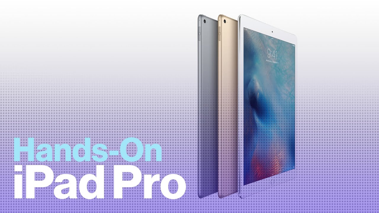 Hands-On With the New iPad Pro - YouTube