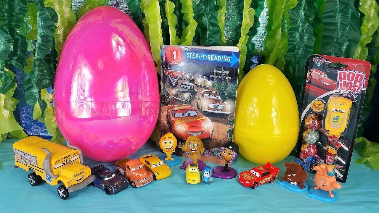 Cars 3 & Emoji Movie Crew Read Along "Old Racers, New Racers" Book ...