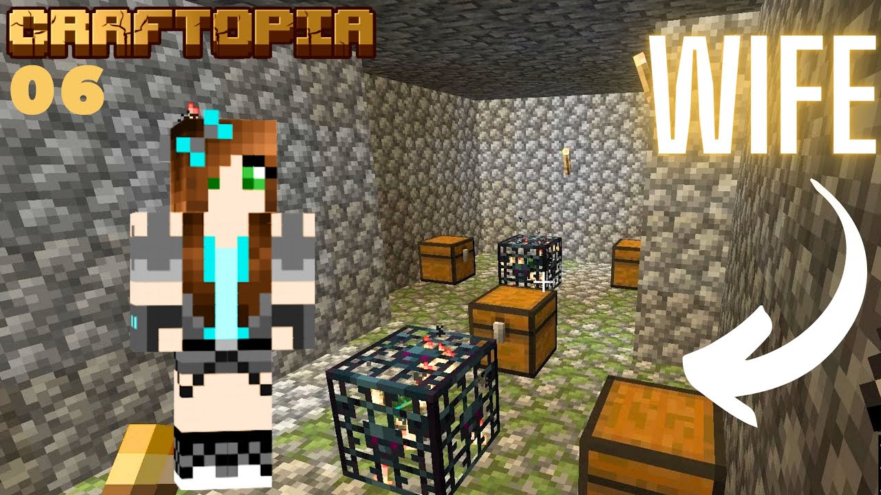 Q&A Caving with my WIFE on the NEW CRAFTOPIA SMP | Ep6 - YouTube