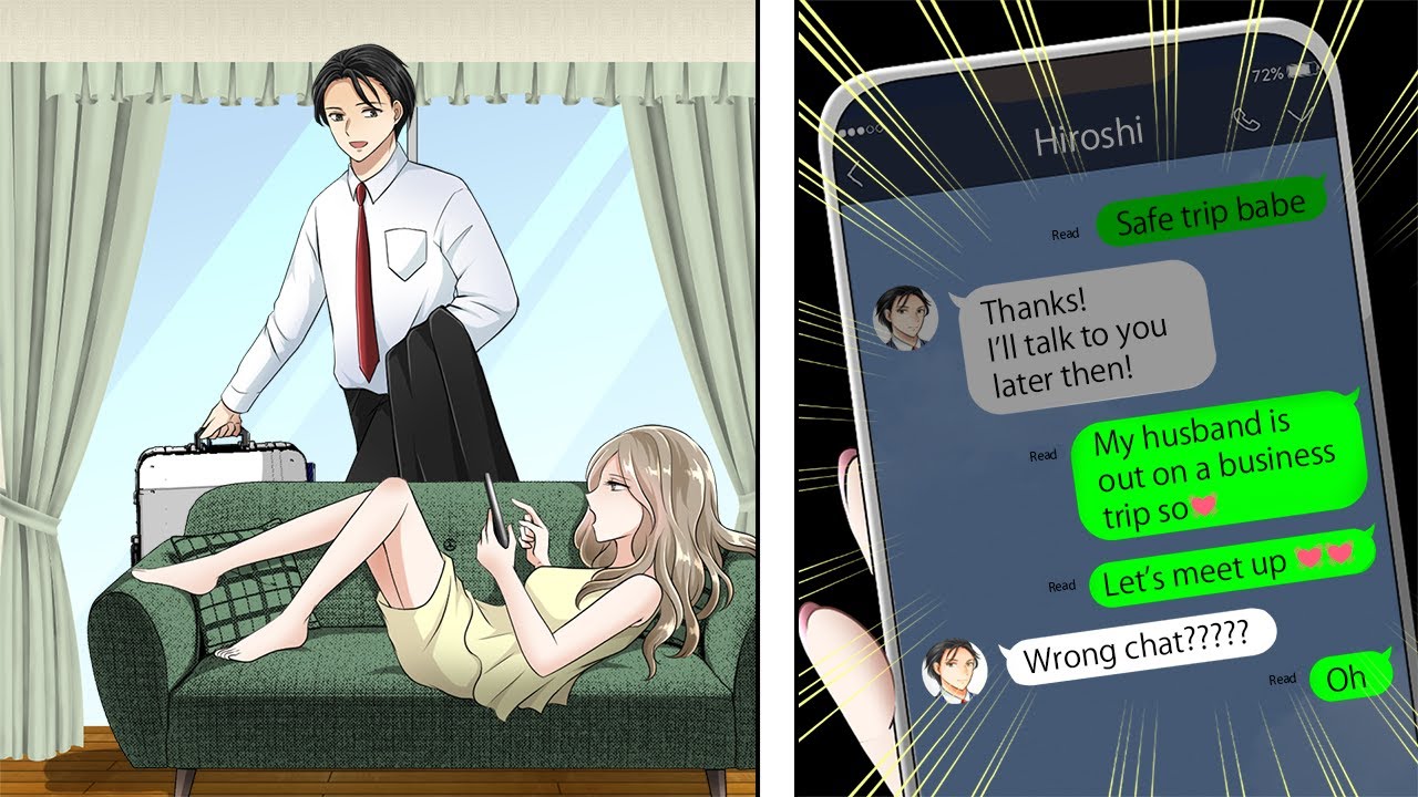 Wife was sexting in the wrong chat - YouTube