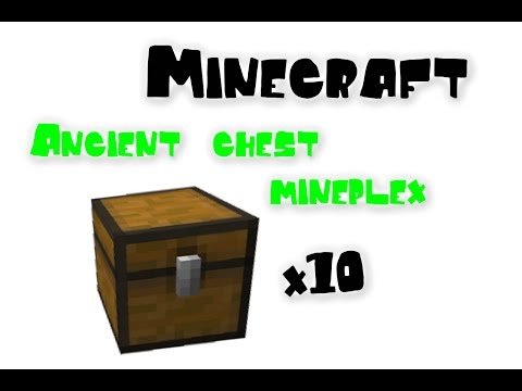 Minecraft : Opening 10 Ancient Chests On The Mineplex Server ! - YouTube
