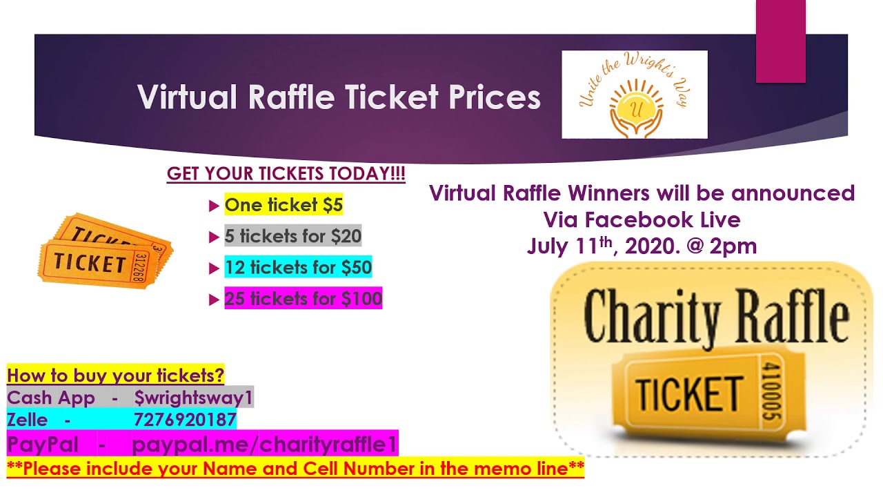 Charity raffle - YouTube