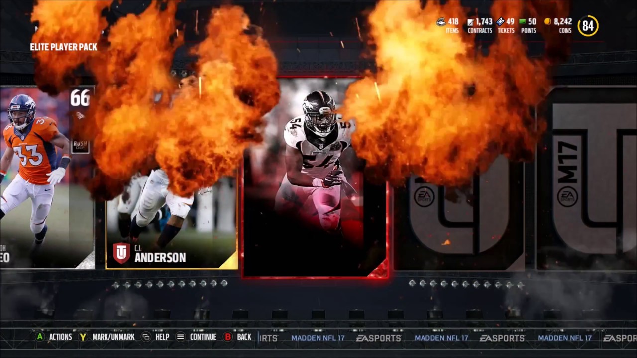 Madden 17 Mut - Elite Player Pack! - YouTube