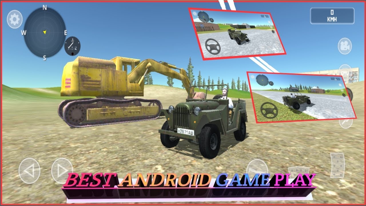 Soviet Car Simulator - Indian Jeep Android Game Play - Best Game Four ...