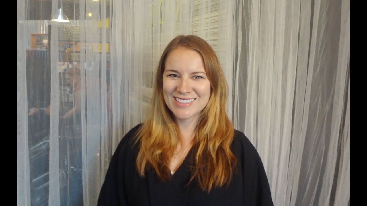 HAIR MAKEOVER: shea gets bangs and lavender color added to her locks ...