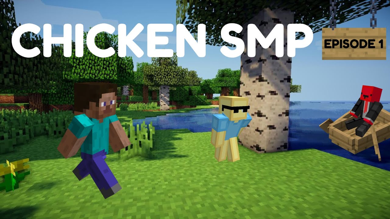 "plain" | Chicken smp, Episode 1 - YouTube