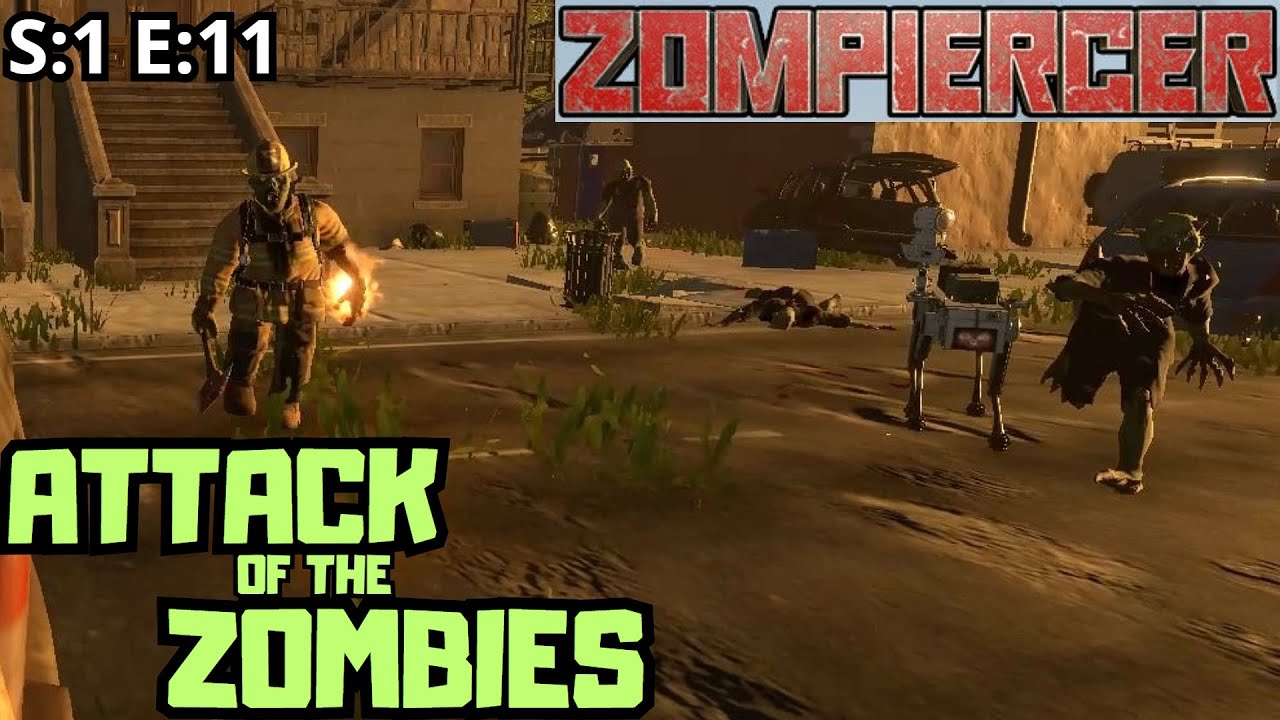 Zompiercer (Gameplay) S:1 E:11 - Attack Of The Zombies - YouTube