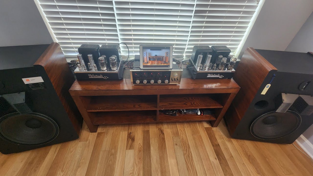 Jbl L300 / Mcintosh MC60/ Mcintosh C20 Preamp - YouTube