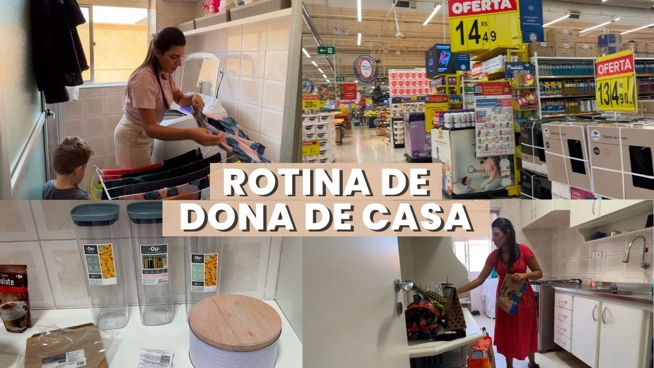 Rotina de Casa | Compra para casa Carrefour 🛒 | Desconto CUPONOMIA 🤑 ...