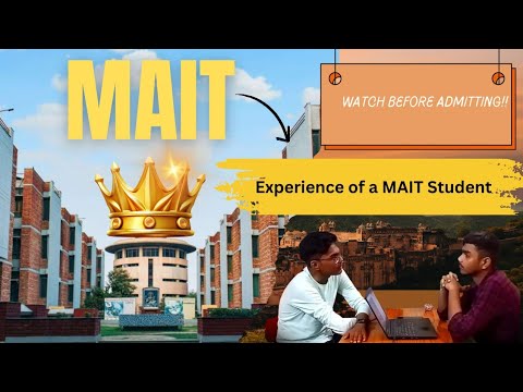 Is MAIT College Worth It? | Unfiltered Podcast & Inside Scoop! - YouTube