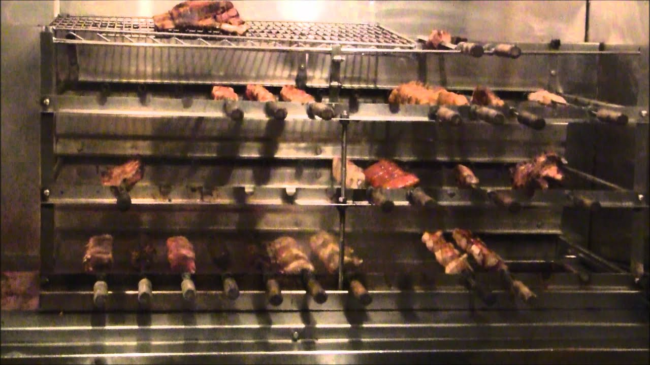 Watch how they cook the food at Texas De Brazil - YouTube