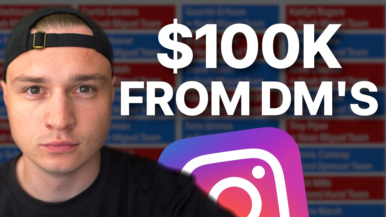 I Made $100k+ with Instagram Cold Outreach (Copy Me) - YouTube