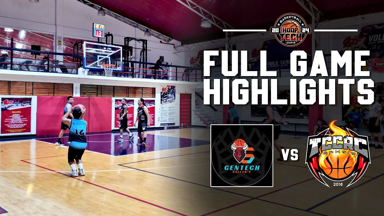 GENTECH VS TCCRC | FULL GAME (UNCUT) | HOOPTECH SEASON 1 | MAY 8, 2024 ...