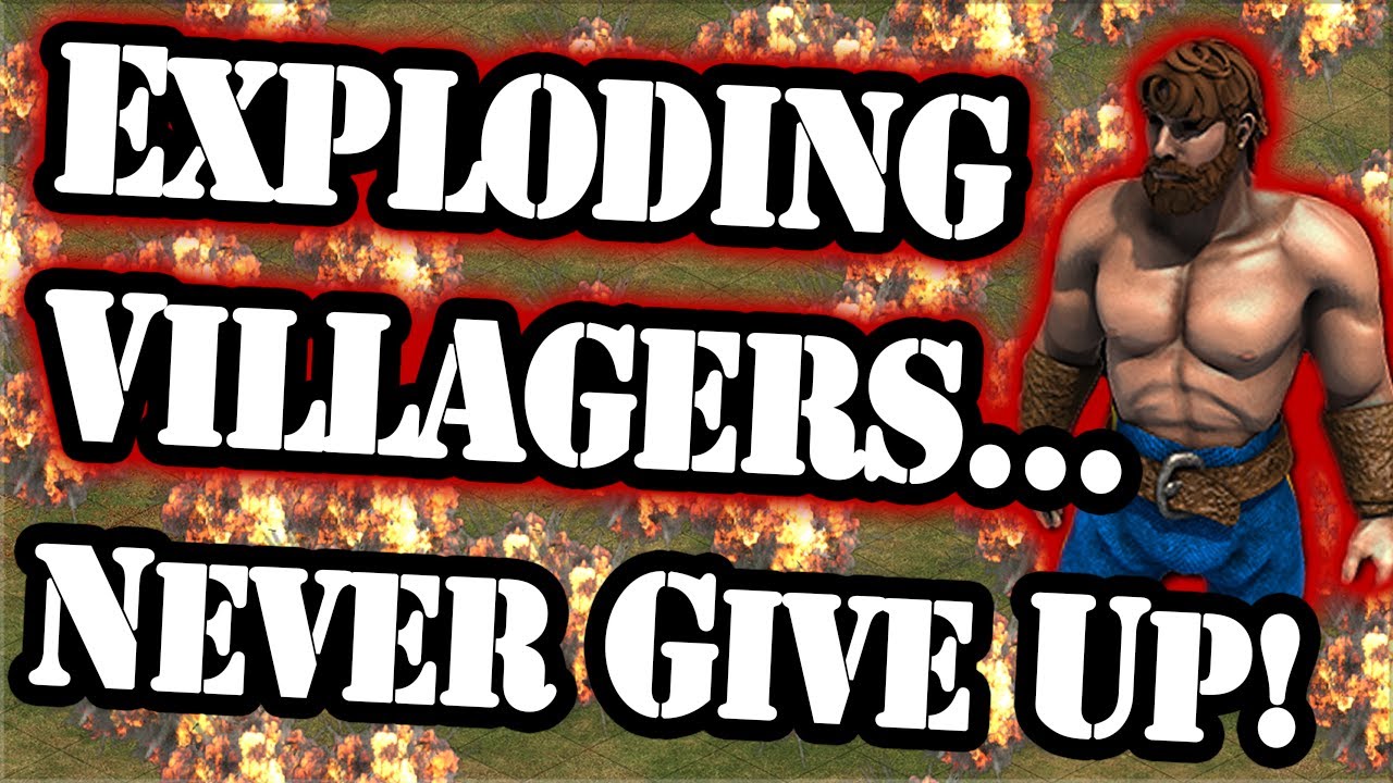 Exploding Villagers... NEVER GIVE UP! - YouTube