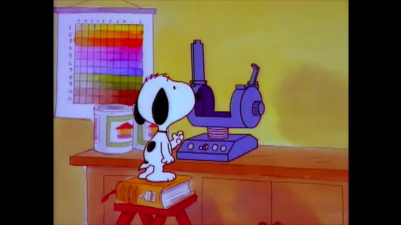 Snoopy at a hardware store - YouTube