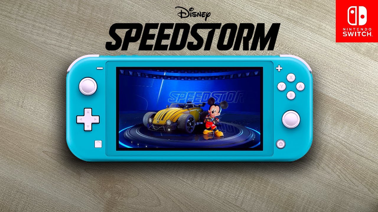 Disney Speedstorm | Nintendo Switch Lite Gameplay - YouTube