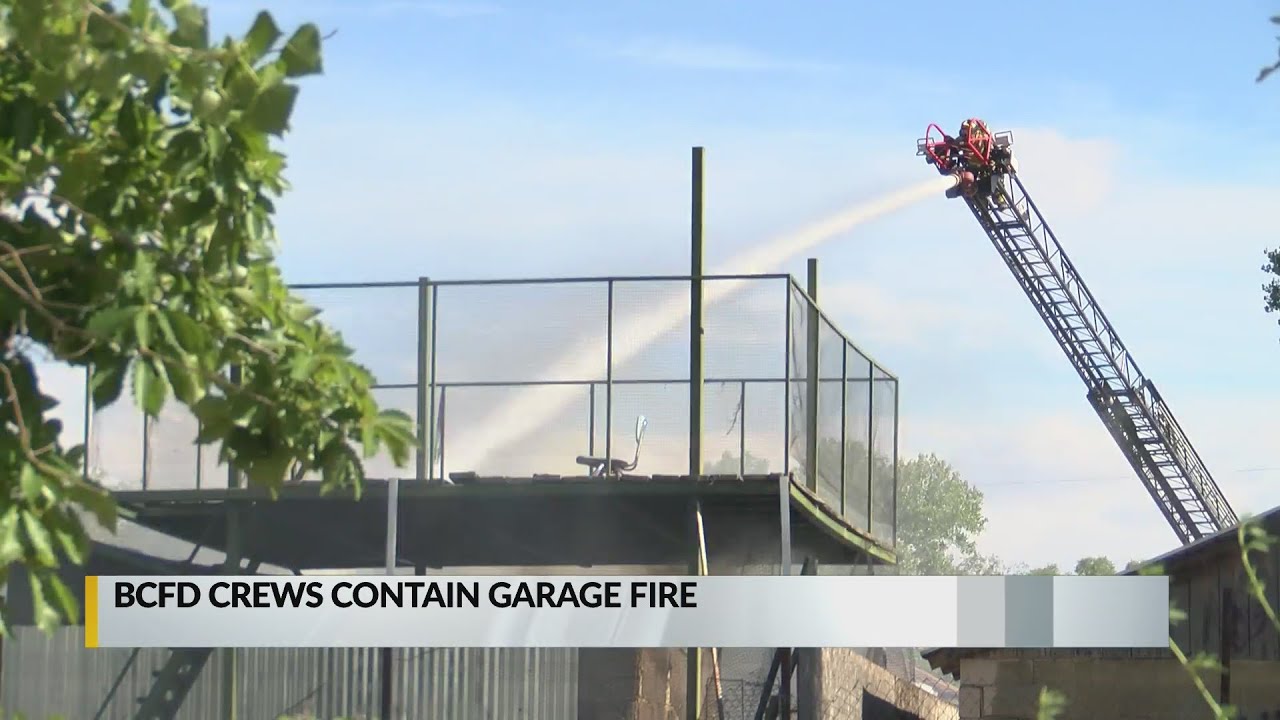 BCFD responds to structure fire in SW Albuquerque - YouTube