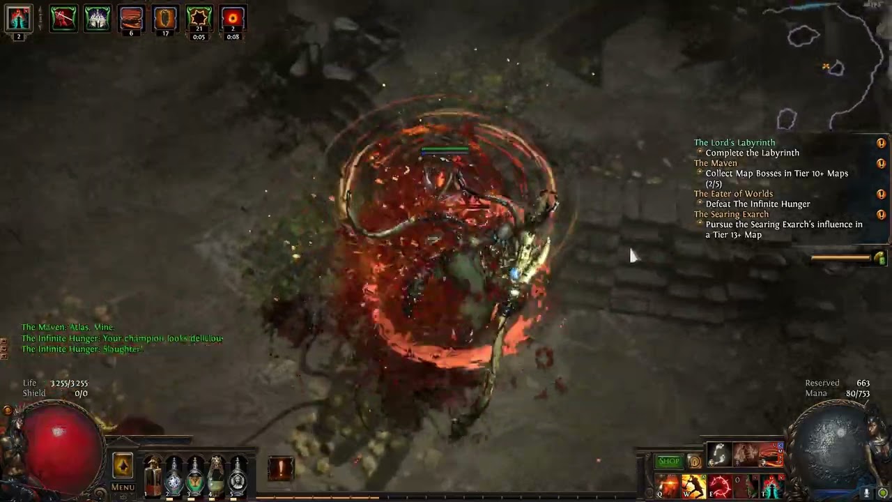 [3.17] Path of Exile - The Infinite Hunger (Seething Chyme) - YouTube