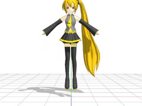 MMD - first animation test - YouTube