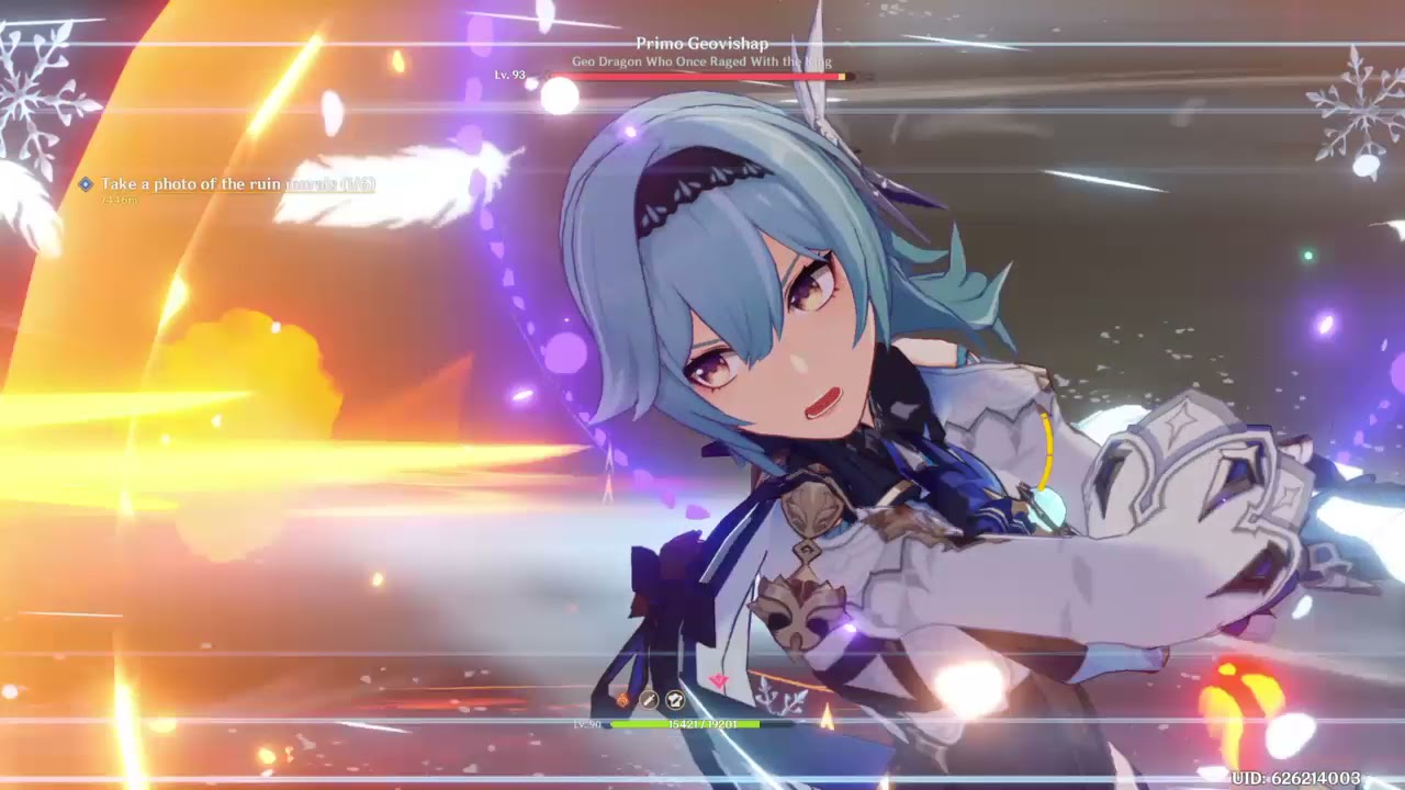 Genshin Impact Eula Reaching 260K burst dmg !! - YouTube