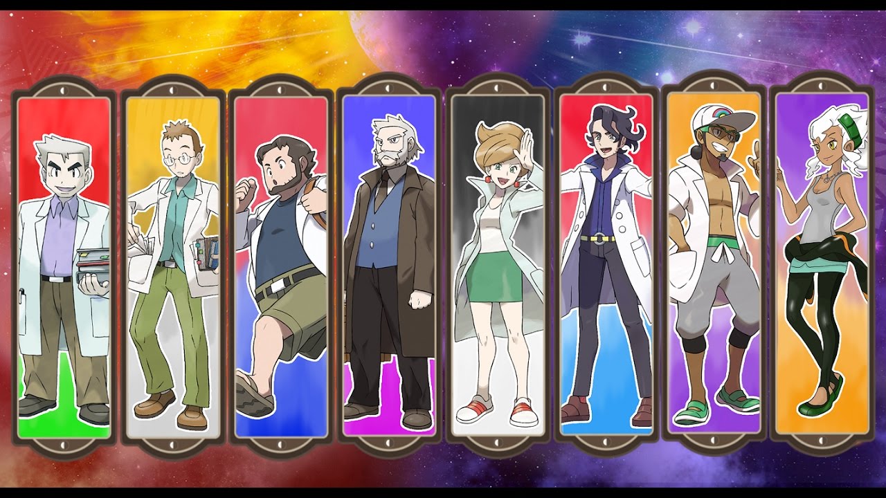 All Pokemon Prof Laboratory Themes - YouTube