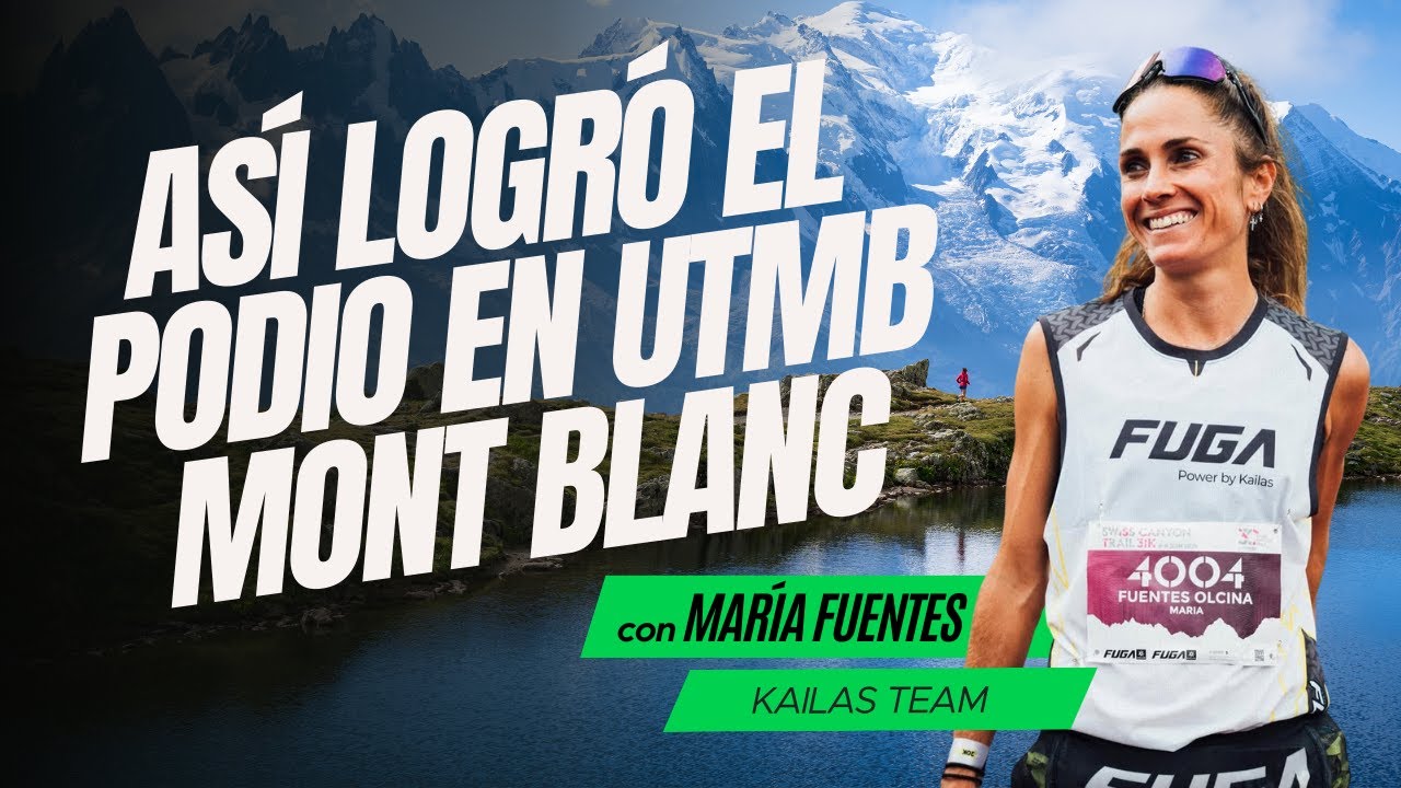 Hablamos con María Fuentes: segunda en la ETC de UTMB Mont Blanc y ...