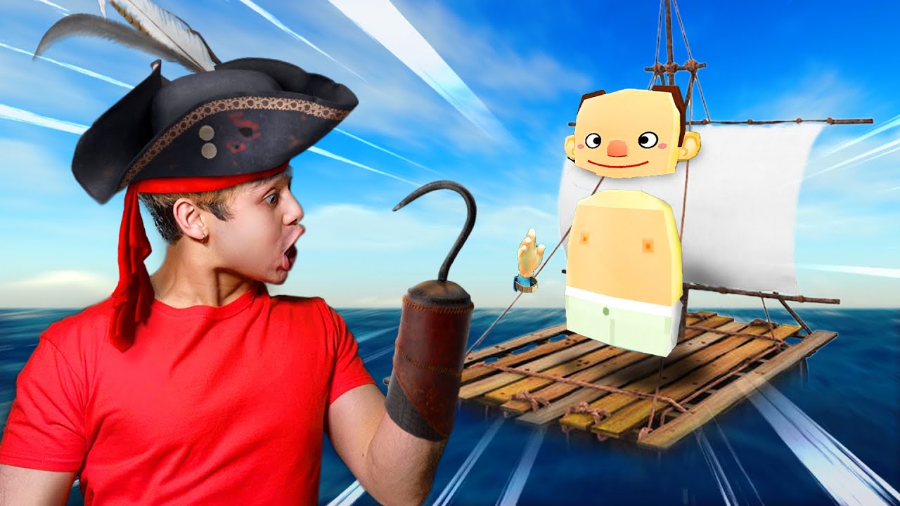 Surviving on a RAFT in VR - YouTube