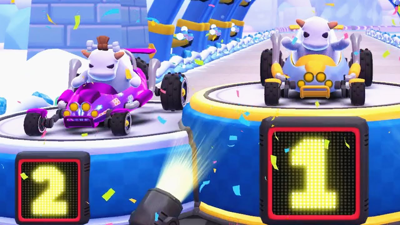 STARLIT KART RACING (PS4) – MUU VS MUU !! (BOSS STAGE) - YouTube