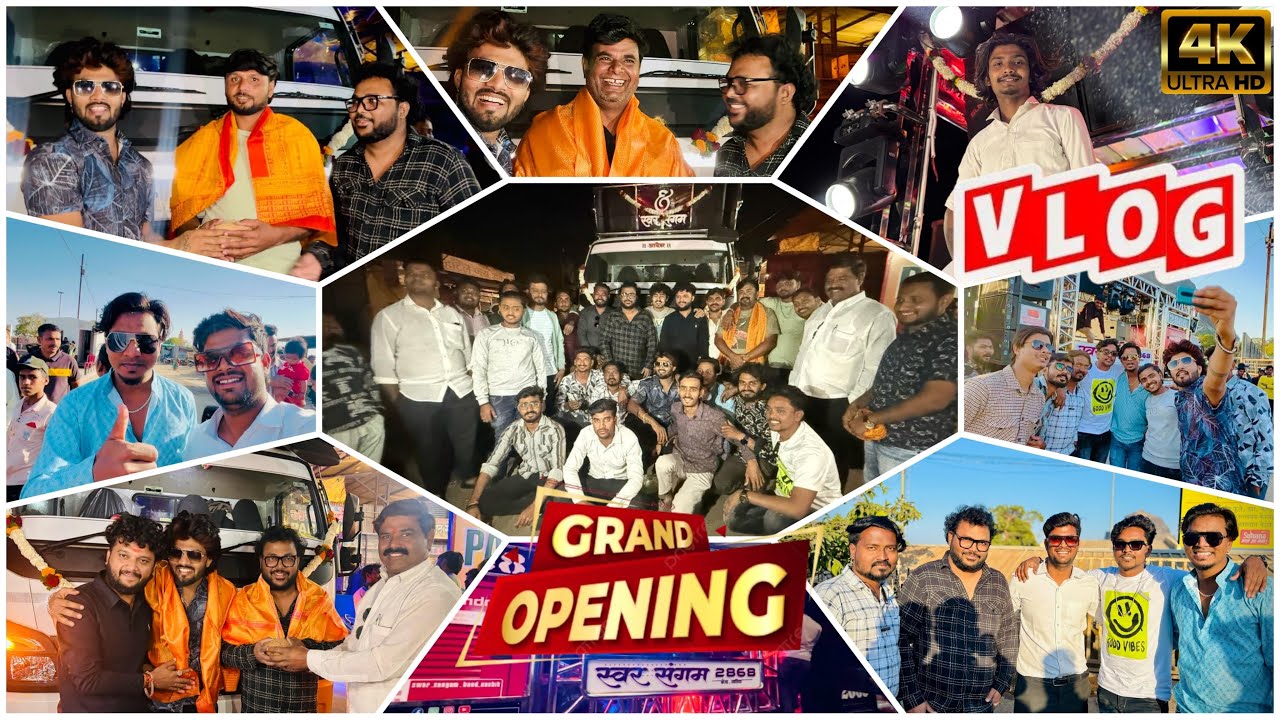 #vlog 27 🔥 New Opening 🤩 Swar Sangam Band नाशिक (2868) 🤩 Vinod Dada 💝 ...
