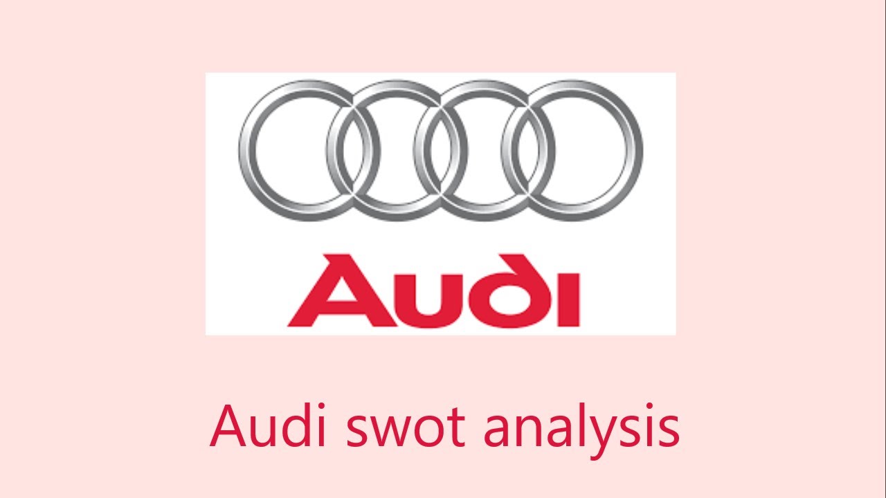 AUDI SWOT ANALYSIS | AUDI CASE STUDY | CASE STUDY ON AUDI | AUDI STORY ...