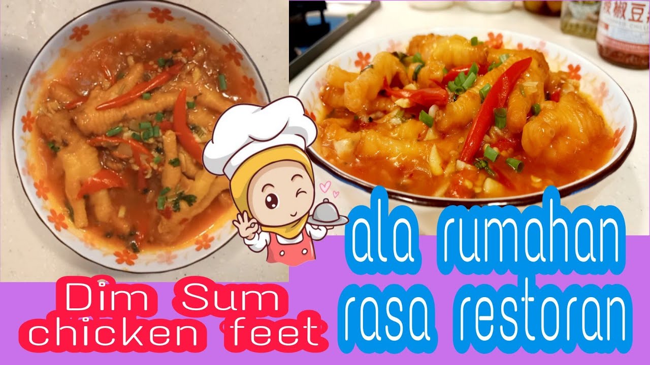 #cara membuat dim sum kaki ayam(dim sum chicken feet)ala rumahan - YouTube