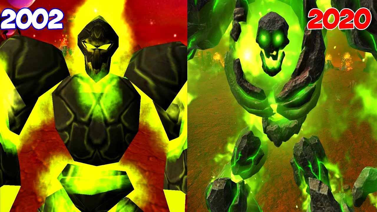 Warcraft III Reforged: Burning Legion Demons Comparison (2002 VS 2020 ...