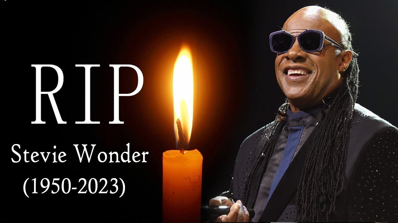 5 Minutes Ago/ R.I.P Singer Stevie Wonder / Goodbye Blind Singer Stevie ...
