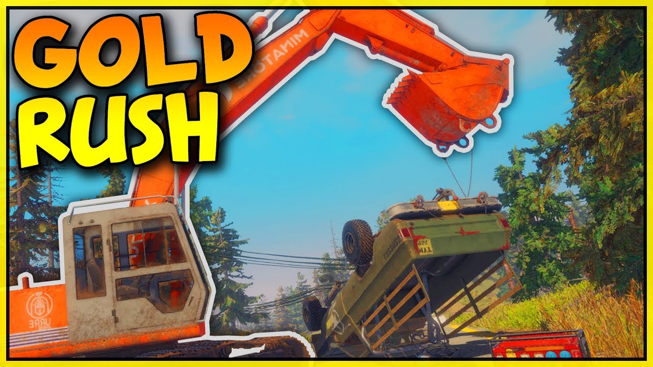 GOLD RUSH RELEASED - KINGDOM OF GOLD! - Gold Mining Simulator - Let's ...