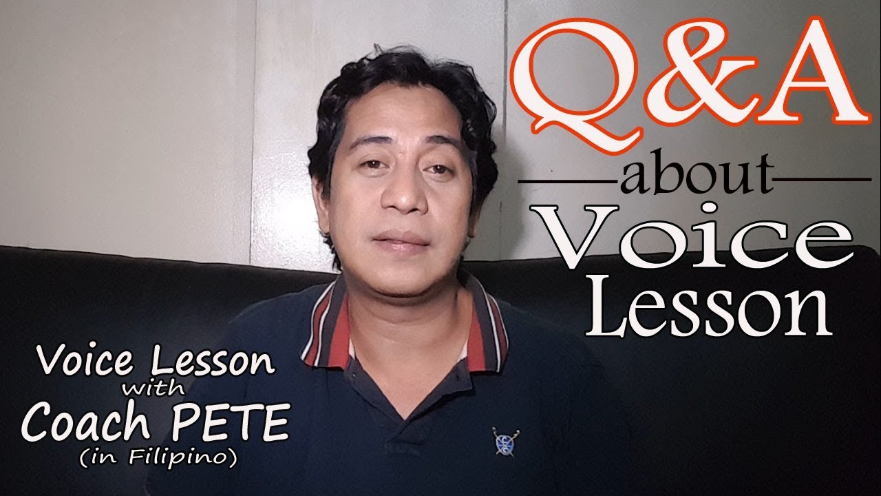Q & A about Voice Lessons - YouTube