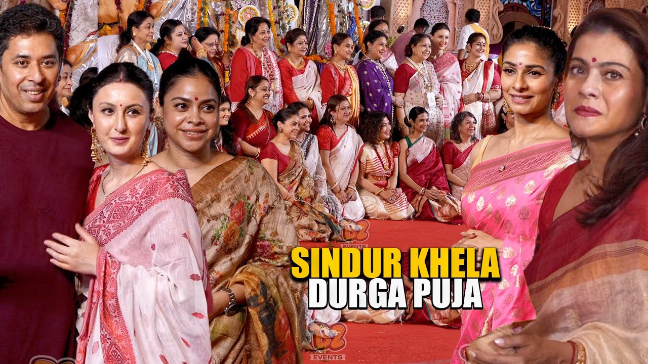 Kajol,manisha Mukherjee, Sharbani Mukherjee, Sumona Chakravarti At ...