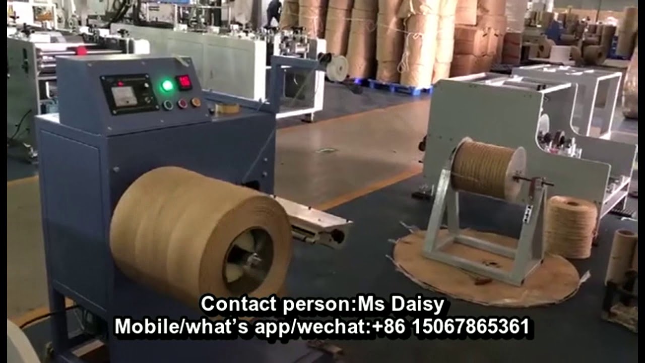 rewinding machine - YouTube