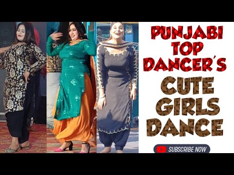 PUNJABI TOP DANCER ️.CUTE GIRLS DANCE 😍.DK NAAZ.JYOTI.KOMAL RANDHAWA ...